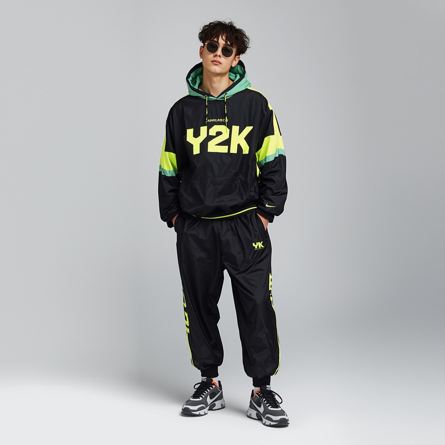 Retro Sportswear Style: 2025 Y2K Men's Fashion - Bouturix Fashion